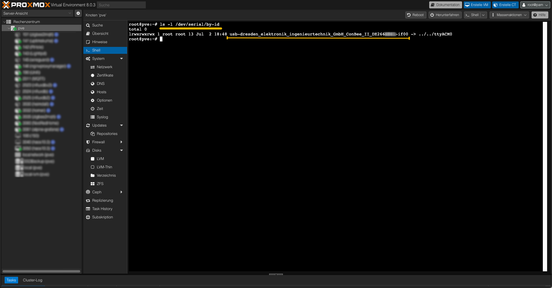 Zigbee2MQTT in Proxmox installieren – Sixpak